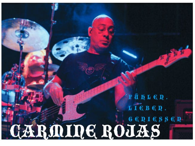 Carmine Rojas: fühlen, lieben, genießen | GITARRE & BASS