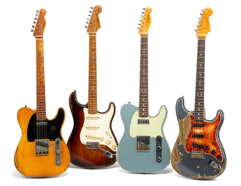 Test: Fender Custom Shop 52 Tele, 56 Strat, 63 Strat, 63 Tele | GITARRE ...