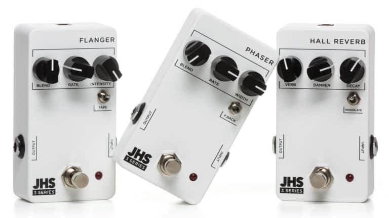 Flotter Dreier: JHS 3 Series Phaser, Flanger, Hall Reverb im Test ...