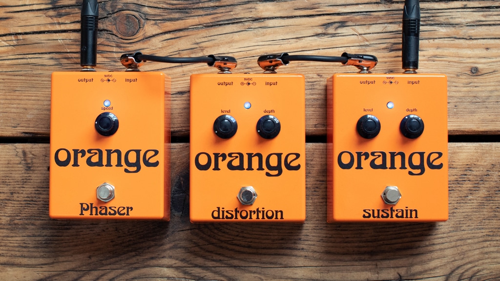 Ritt auf der Retro-Welle: Orange bringt 70er-Jahre-Pedals zurück | GITARRE & BASS