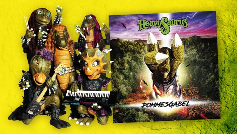 Heavysaurus veröffentlichen ihr neues Album „Pommesgabel“ | GITARRE & BASS