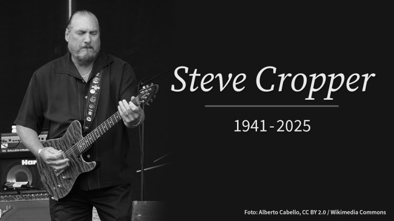 Steve Cropper ist tot | GITARRE & BASS