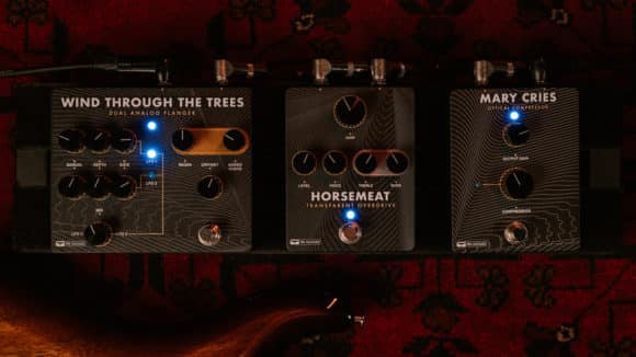 Die ersten Pedals von PRS Guitars: Horsemeat, Mary Cries & Wind Through ...