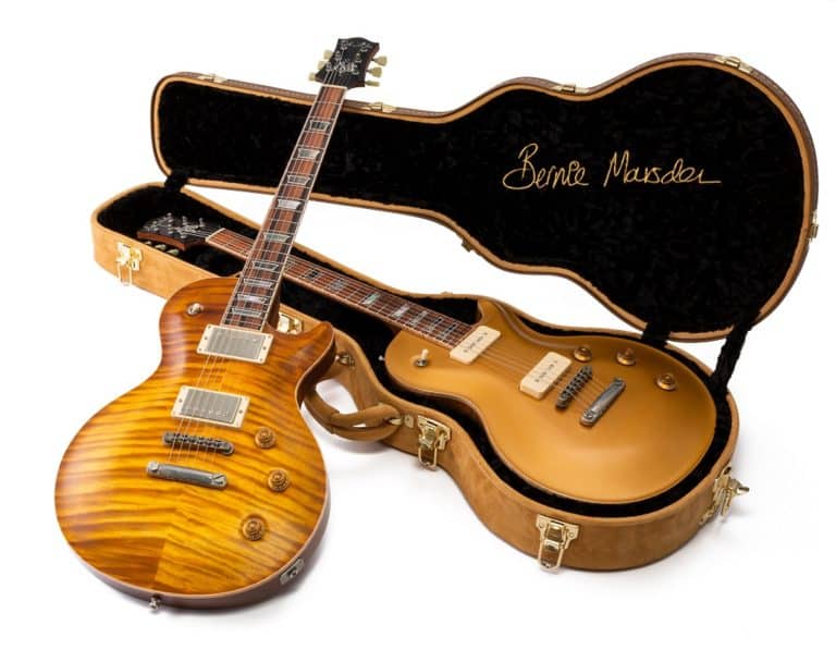 Masterpiece: Nik Huber Bernie Marsden Gold-Top und Flame-Top | GITARRE ...