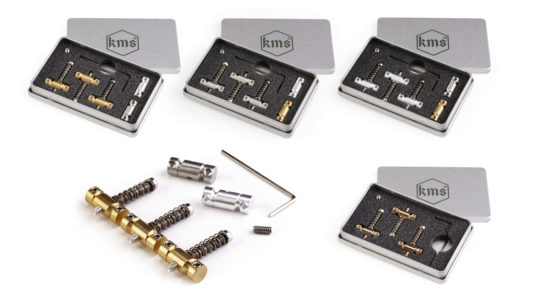 High-End-Hardware für die Telecaster: KMS TV-Rail-Saitenreiter und TV ...